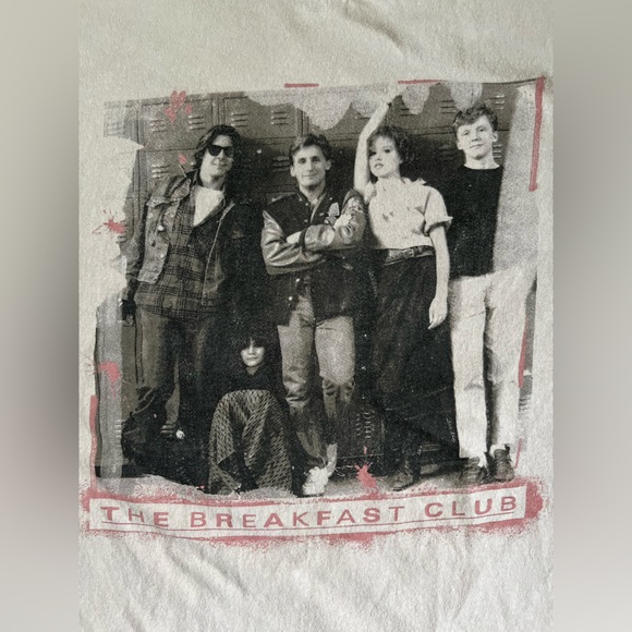The Breakfast Club | Tops | The Breakfast Club Graphic Tshirt Euc ...
